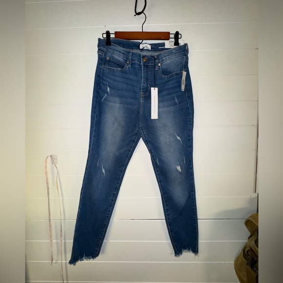 Nicole Miller | Jeans | Nicole Miller Blue High Rise Jeans With ...
